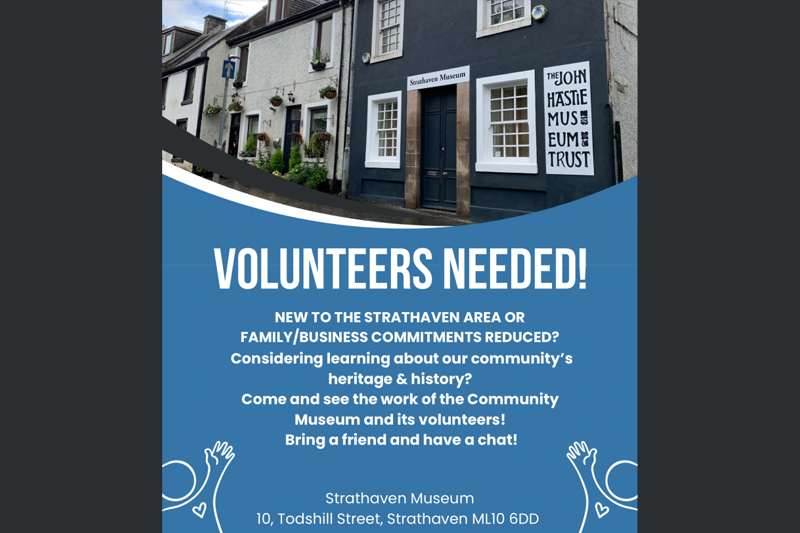 Special Volunteers Event – The John Hastie Museum